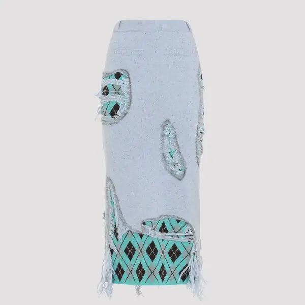 Moschino Midi Knit Skirt