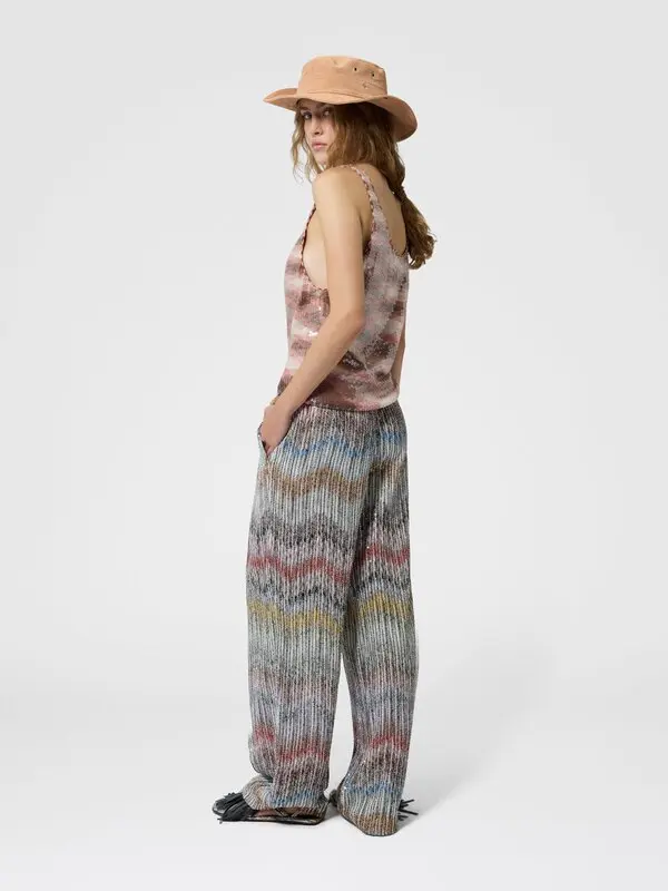 Missoni Relaxed-fit Trousers With Pleats
