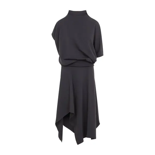 LEMAIRE Twisted Dress - Gray