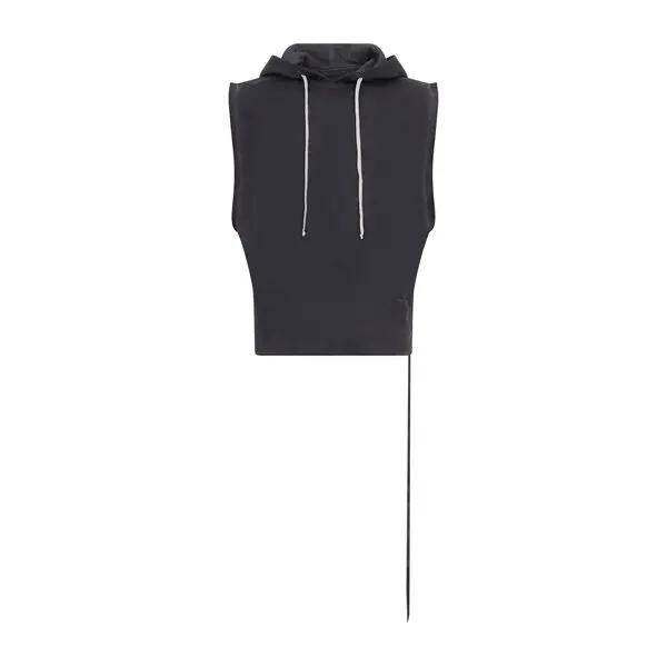 Rick Owens Hooded Tunic Sweatshirt