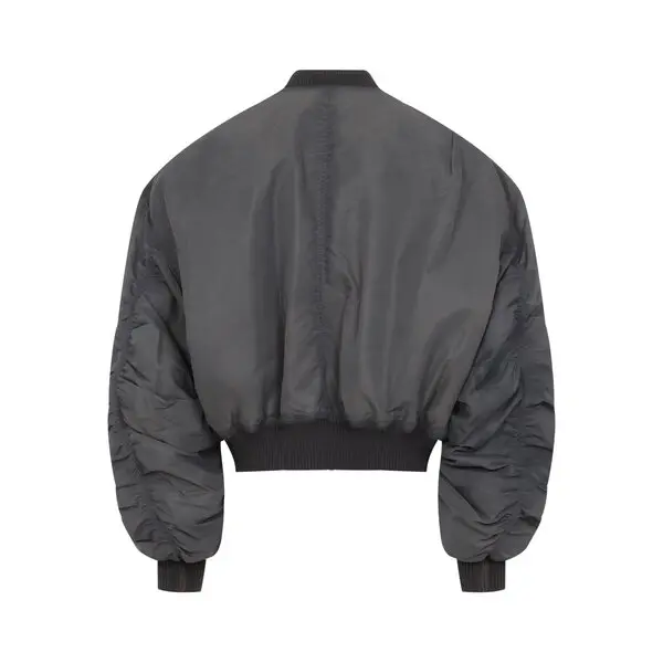 Rick Owens Secchia Flight Bomber Jacket - Gray