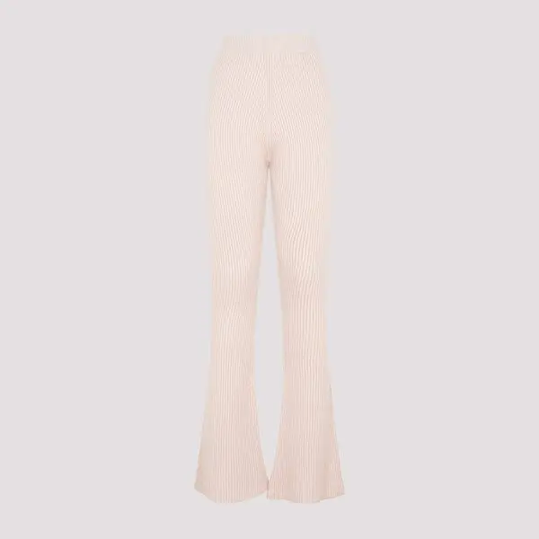 Peserico Flare Knit Rib Pant - Multicolor