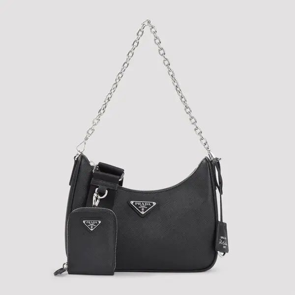 Prada Bandoliera Shoulder Bag - Black