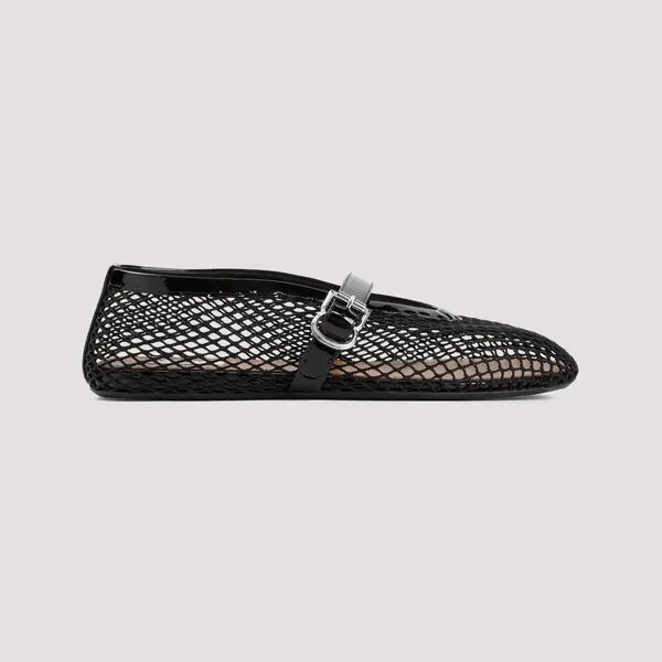 Alaïa Fishnet Ballerinas