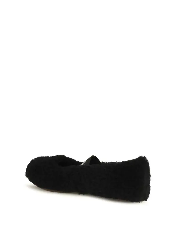 Moon Boot Shearling Ballerinas