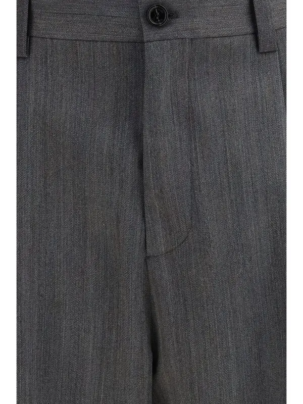 Valentino Garavani Straight-leg Wool Pants