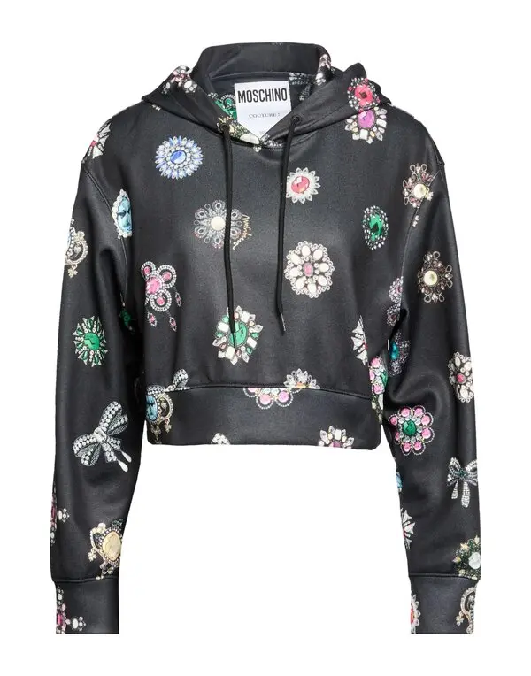 Moschino Sweatshirt Size Polyester, Cotton
