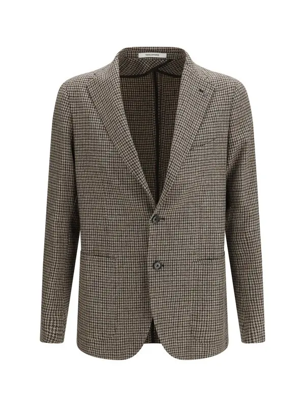 Tagliatore Virgin Wool Single-breasted Blazer