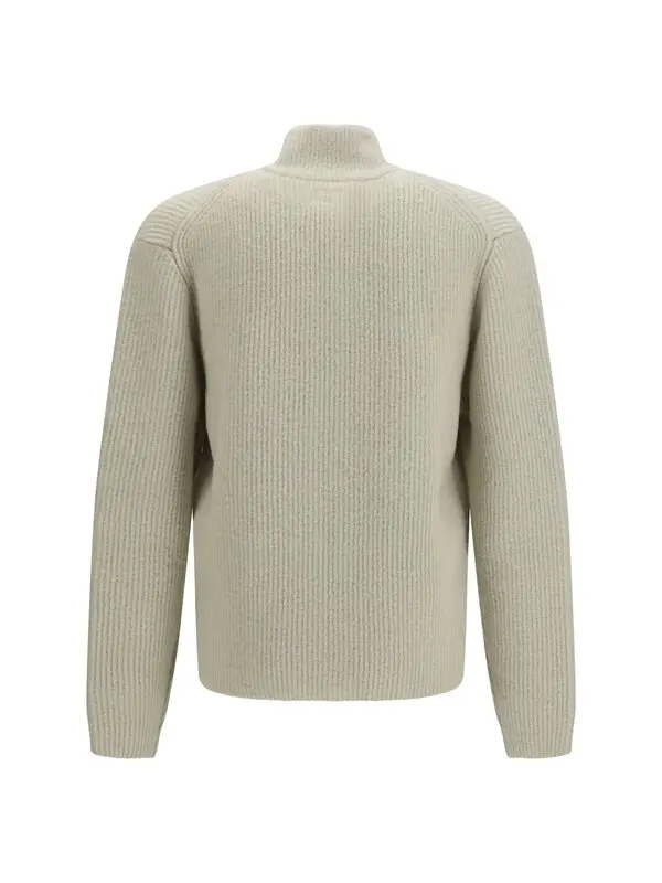 C.P. COMPANY Felted Bouclé Yarn Cardigan