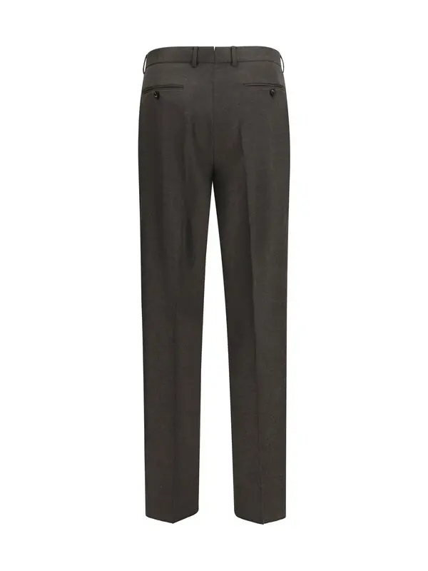 Zegna Wool And Cashmere Pants