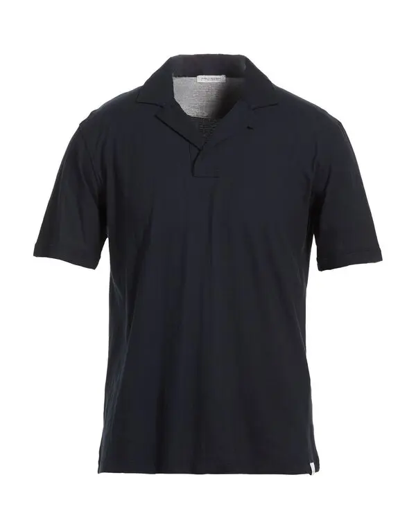PAOLO PECORA Polo Shirt Size Cotton - Blue