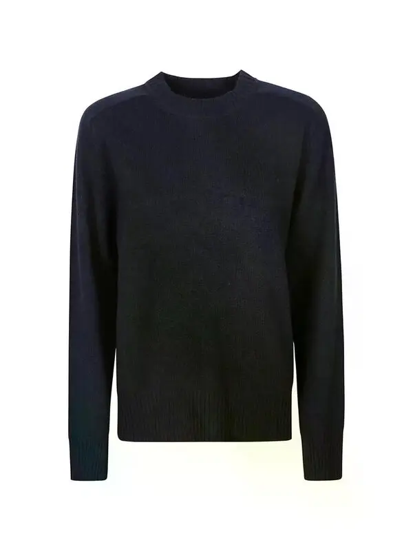 Loulou De Saison Ribbed-trim Crew-neck Sweater - Blue
