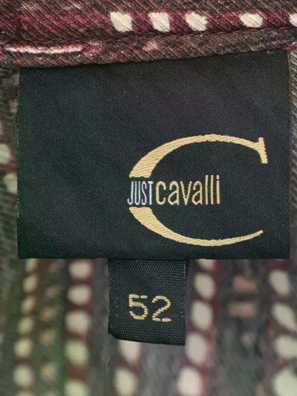 Just Cavalli Patterned Long-sleeve Shirt