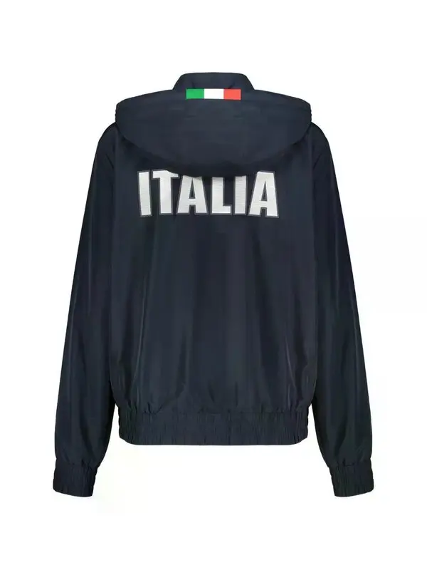 EA7 Logo-print Hooded Jacket