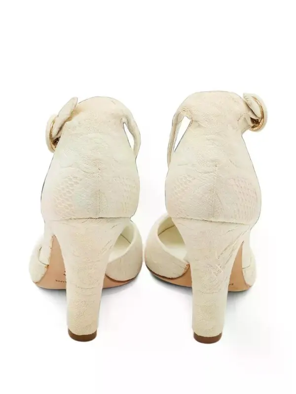 Dolce & Gabbana Mary Jane Ankle-strap Heeled Pumps