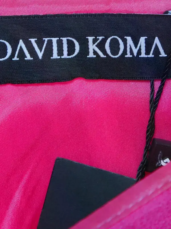 David Koma Ruffle-hem Mini Skirt
