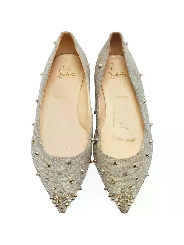 CHRISTIAN LOUBOUTIN Degraspike Spiked Ballet Flats