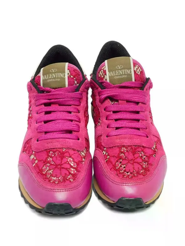 Valentino Garavani Rockrunner Lace-panels Sneakers