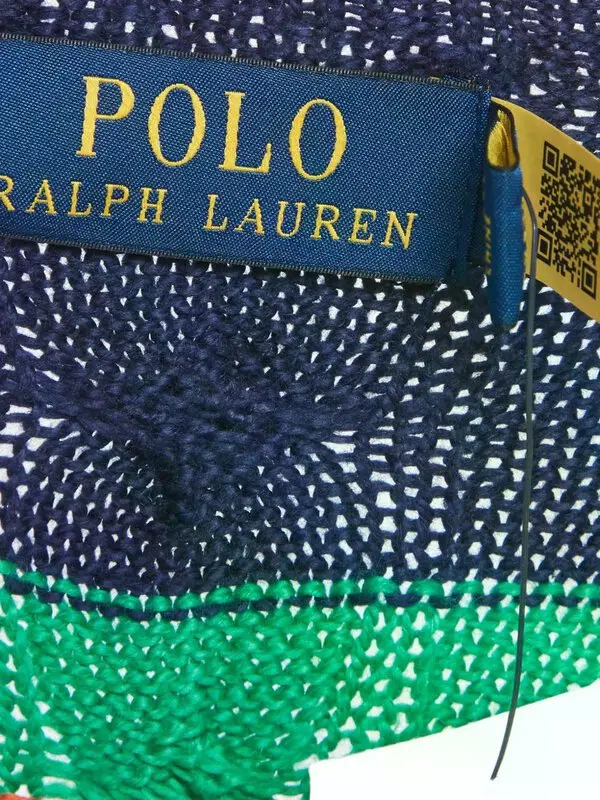 Polo Ralph Lauren Striped Cable-knit Sweater