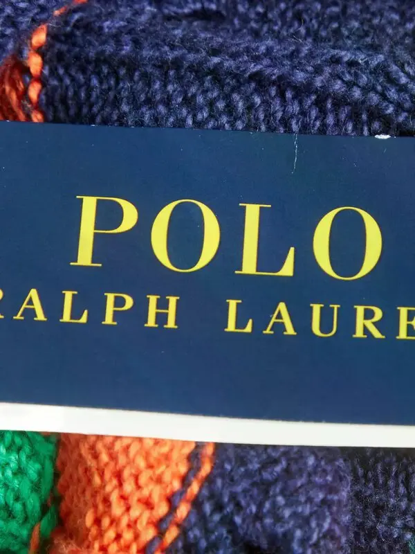 Polo Ralph Lauren Striped Cable-knit Sweater