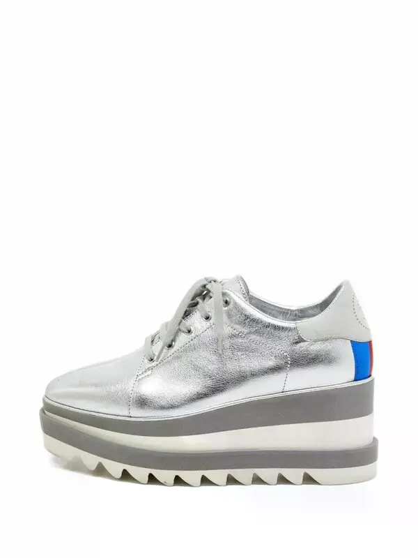 Stella McCartney Elyse Platform Sneakers - Silver