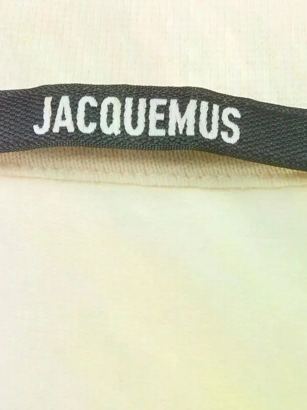 Jacquemus Grosgrain-tab T-shirt