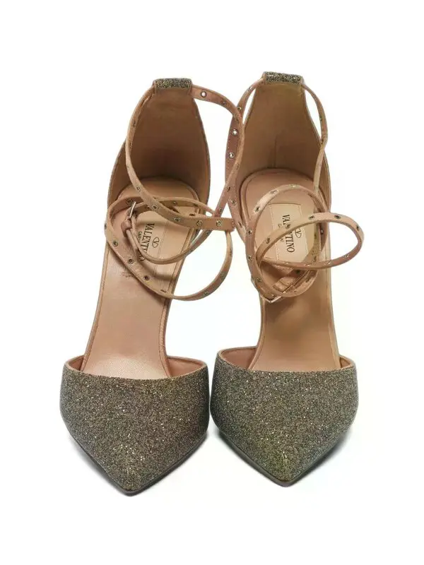 Valentino Garavani D'orsay Glitter Pumps