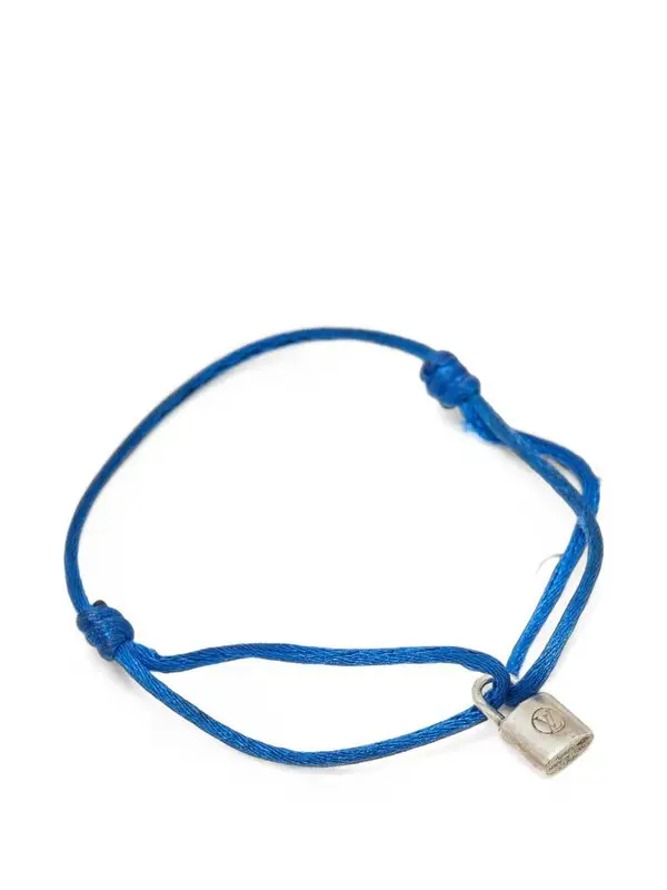 LOUIS VUITTON Lockit Sterling Bracelet - Silver