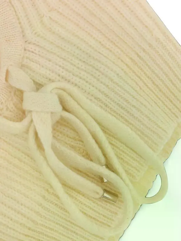 ANDRÈ MAURICE Ribbed-knit Balaclava