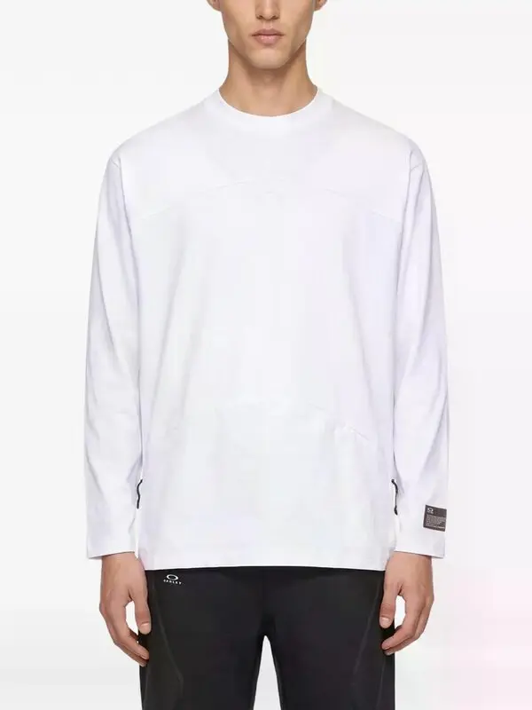 Oakley Logo-embroidered Panelled T-shirt