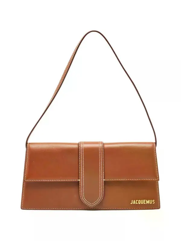 Jacquemus Long Le Bambino Shoulder Bag - Cognac