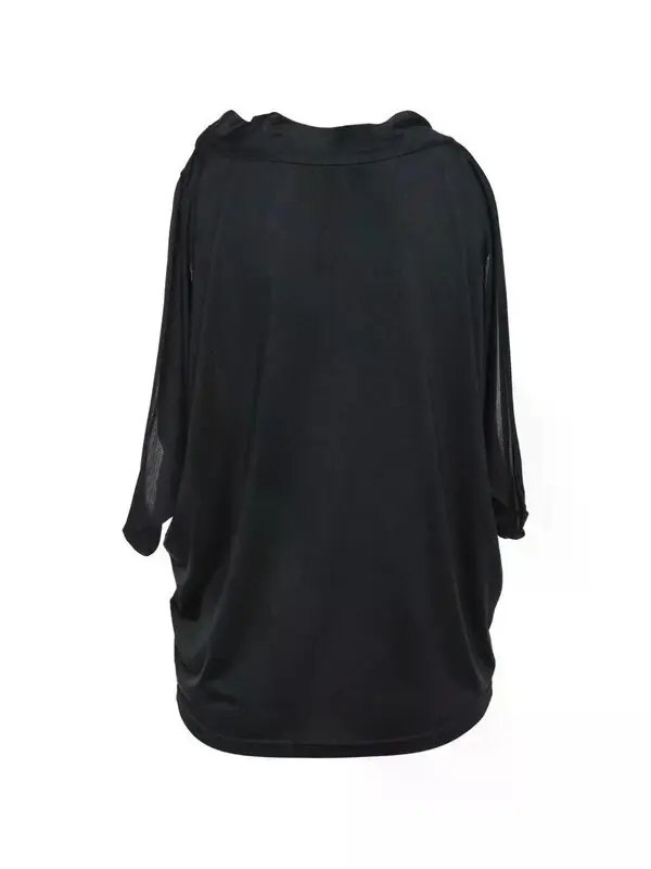 Missoni Draped Cold-shoulder Blouse