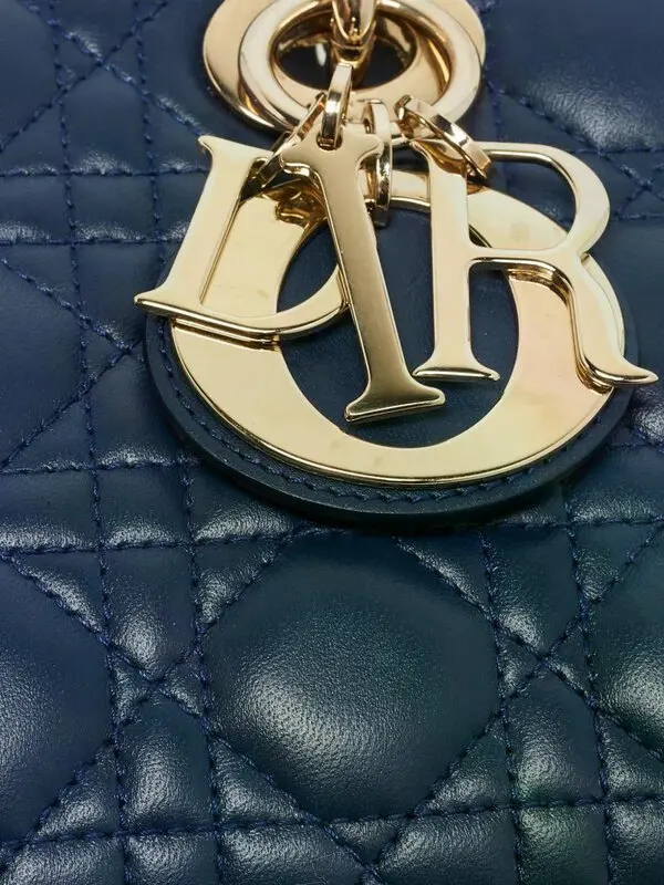 Dior 2025 Medium Lady D-joy Cannage Tote Bag