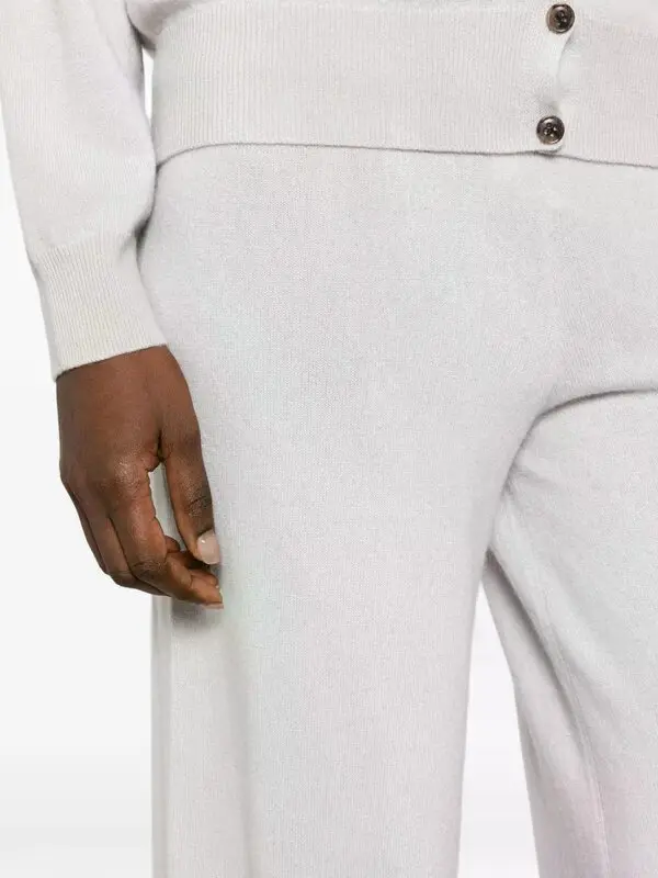 LISA YANG Sofi Drawstring-waist Wide-leg Trousers
