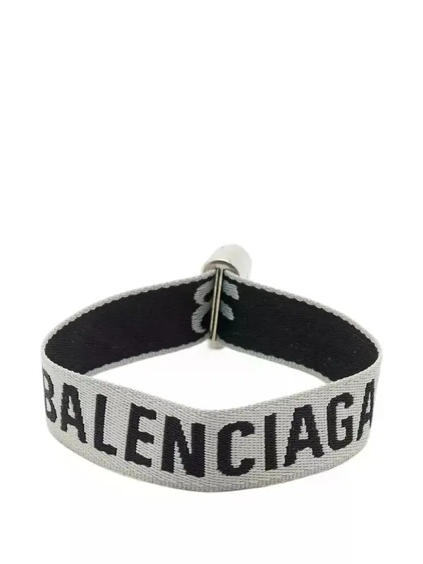 Balenciaga Logo-woven Bracelet
