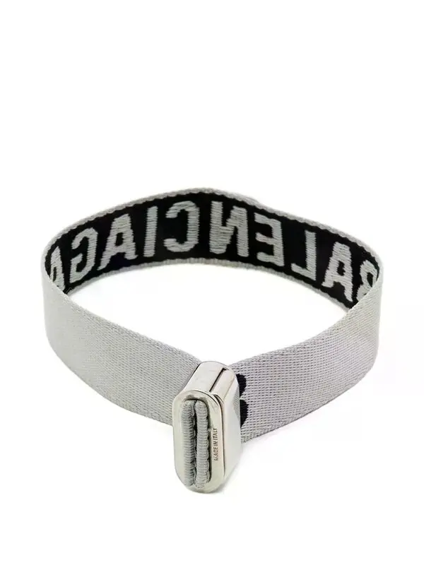Balenciaga Logo-woven Bracelet