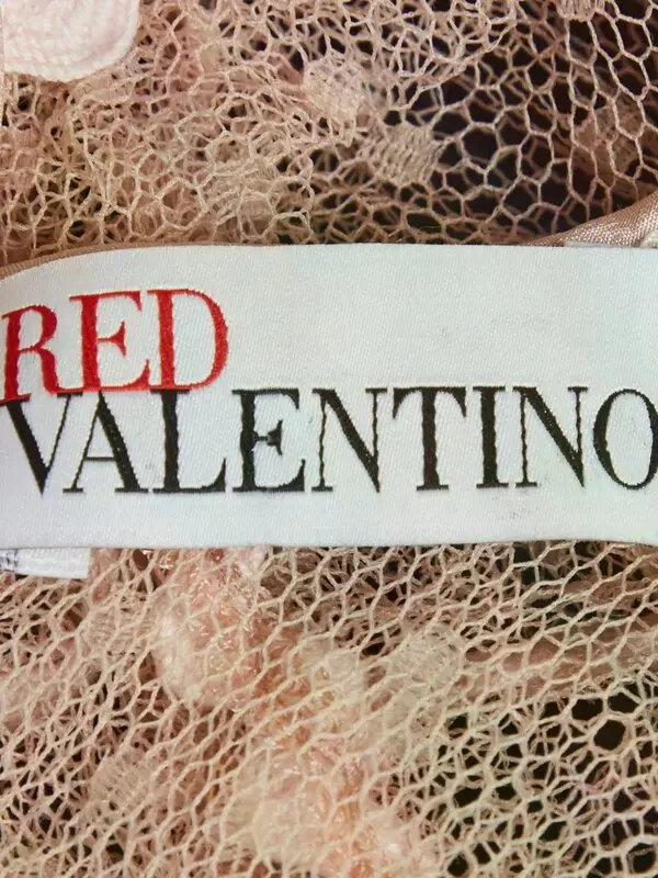 Red Valentino Ruffle-hem Cape