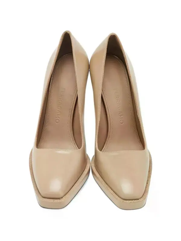 FERRAGAMO Anser X5 Sculptural Pumps
