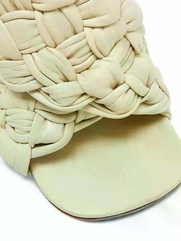 Bottega Veneta Intrecciato Woven Leather Sandals