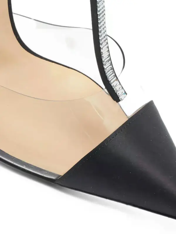 CHRISTIAN LOUBOUTIN Nosy Crystal-embellished T-strap Pumps