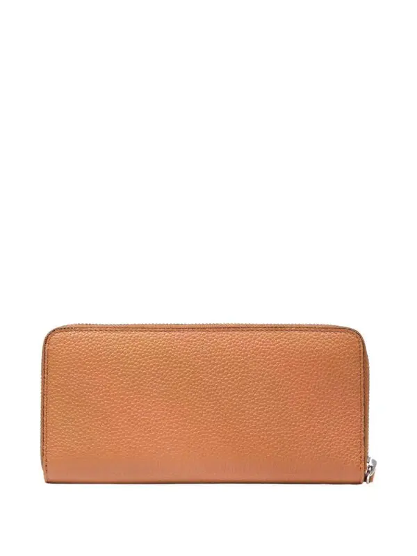 LANCEL Grained Leather Wallet - Brown