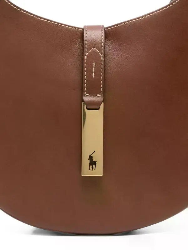 Polo Ralph Lauren Polo Id Leather Small Shoulder Bag