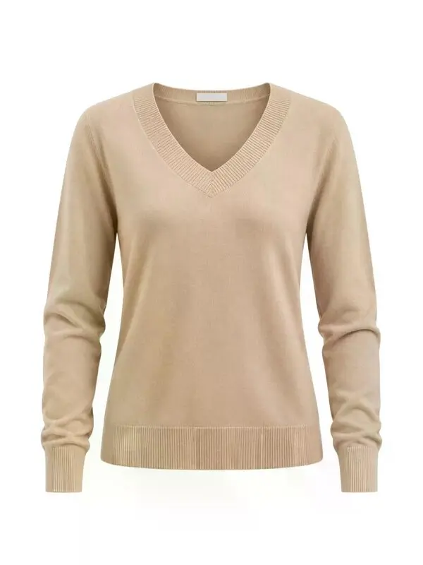 Max Mara V-neck Sweater - Neutrals