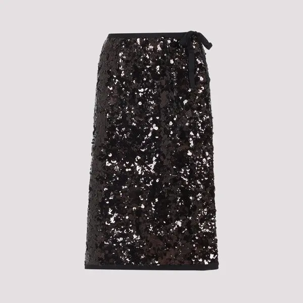 Prada Polyamide Midi Skirt - Multicolor