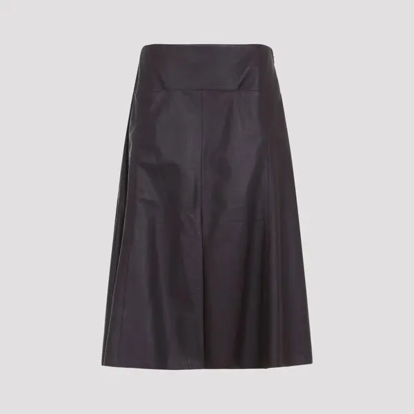 Alaïa Slit Midi Skirt