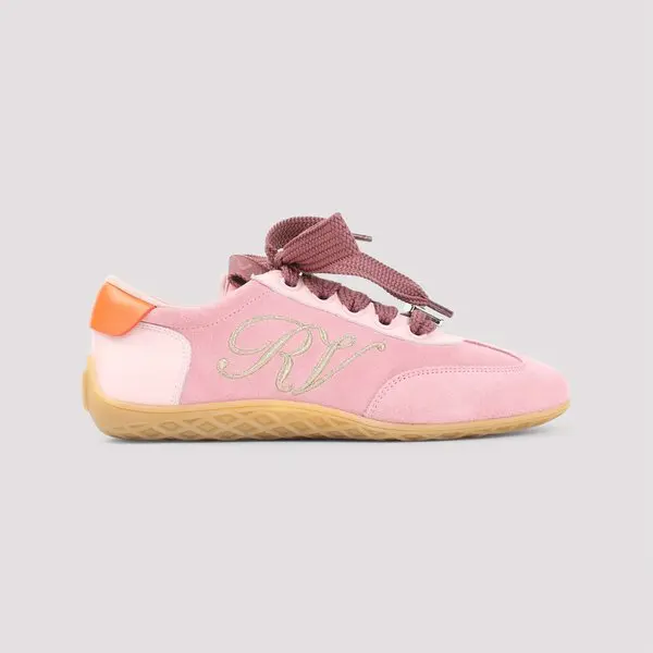 ROGER VIVIER Pink Low Top Sneakers