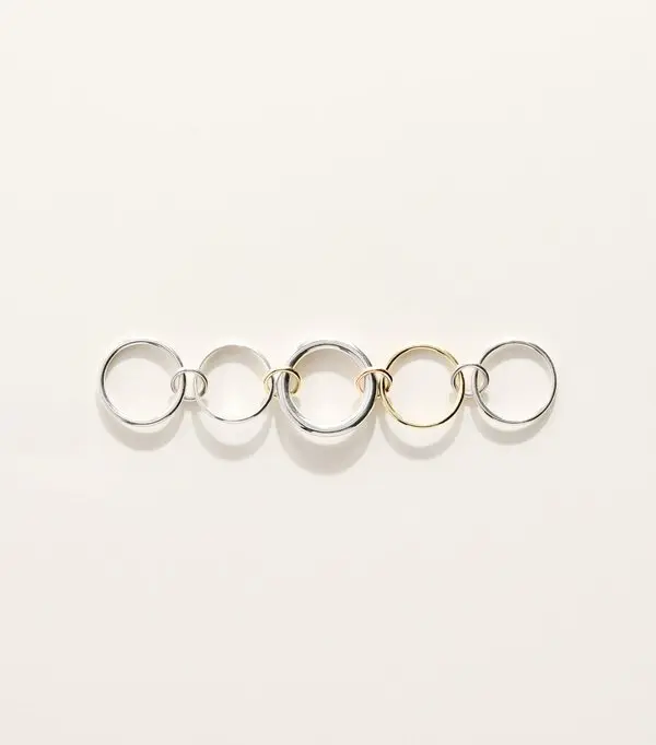 SPINELLI KILCOLLIN Sterling And Mixed Gold Leo Ring