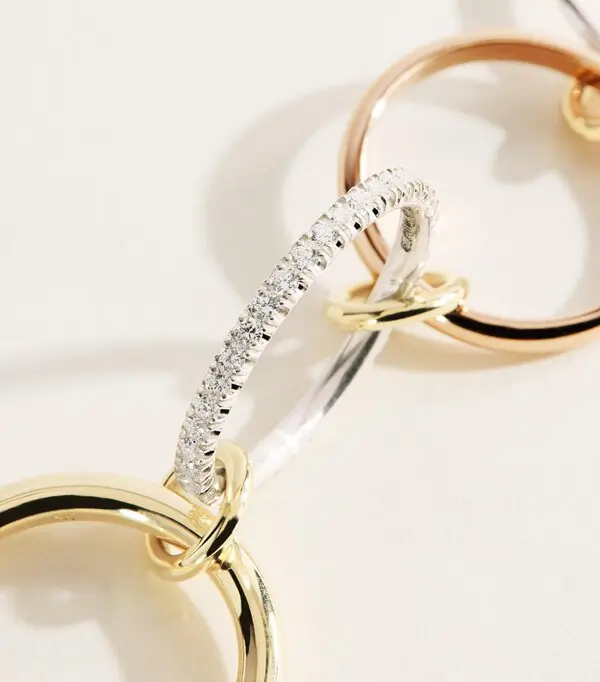 SPINELLI KILCOLLIN Sterling Mixed Gold And Diamond Cancer Ring