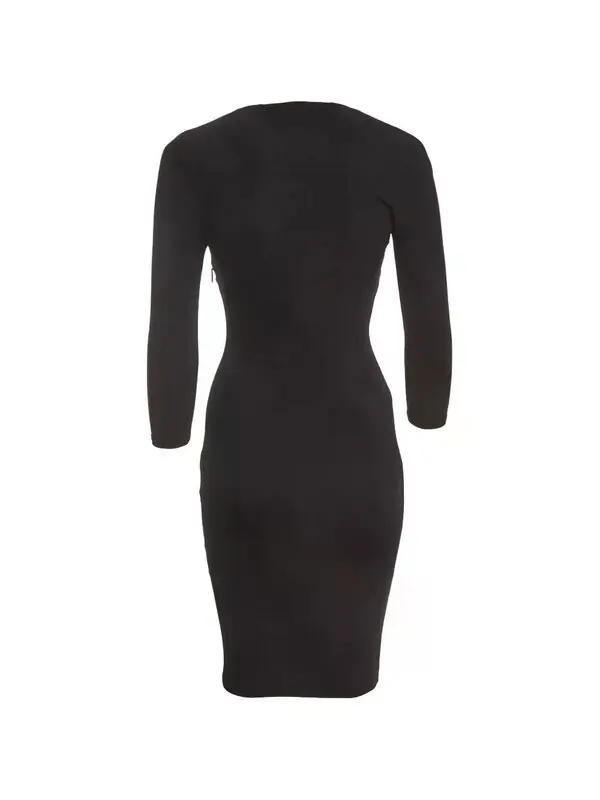 Roberto Cavalli V-neck Midi Dress