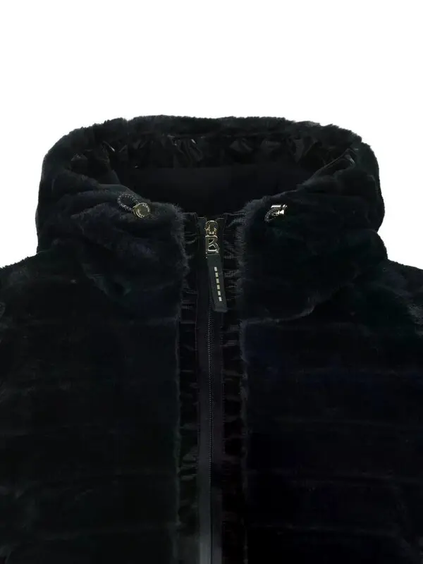 Bogner Manda Faux-fur Ripstop-trimmed Gilet